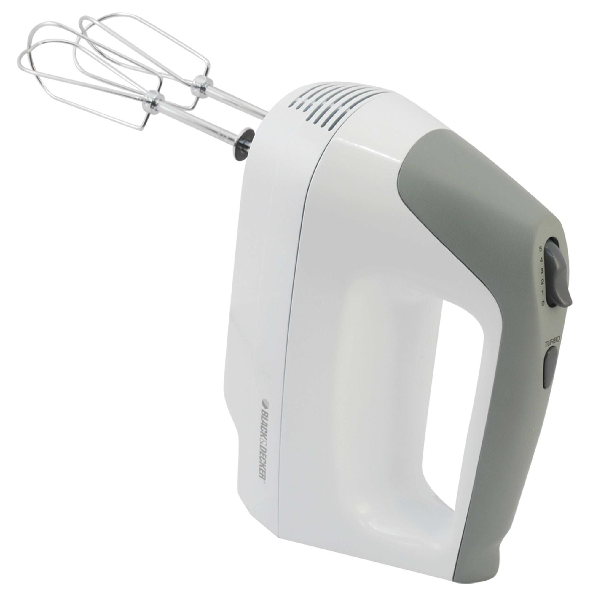 Lightweight Hand Mixer; White | BLACK+DECKER